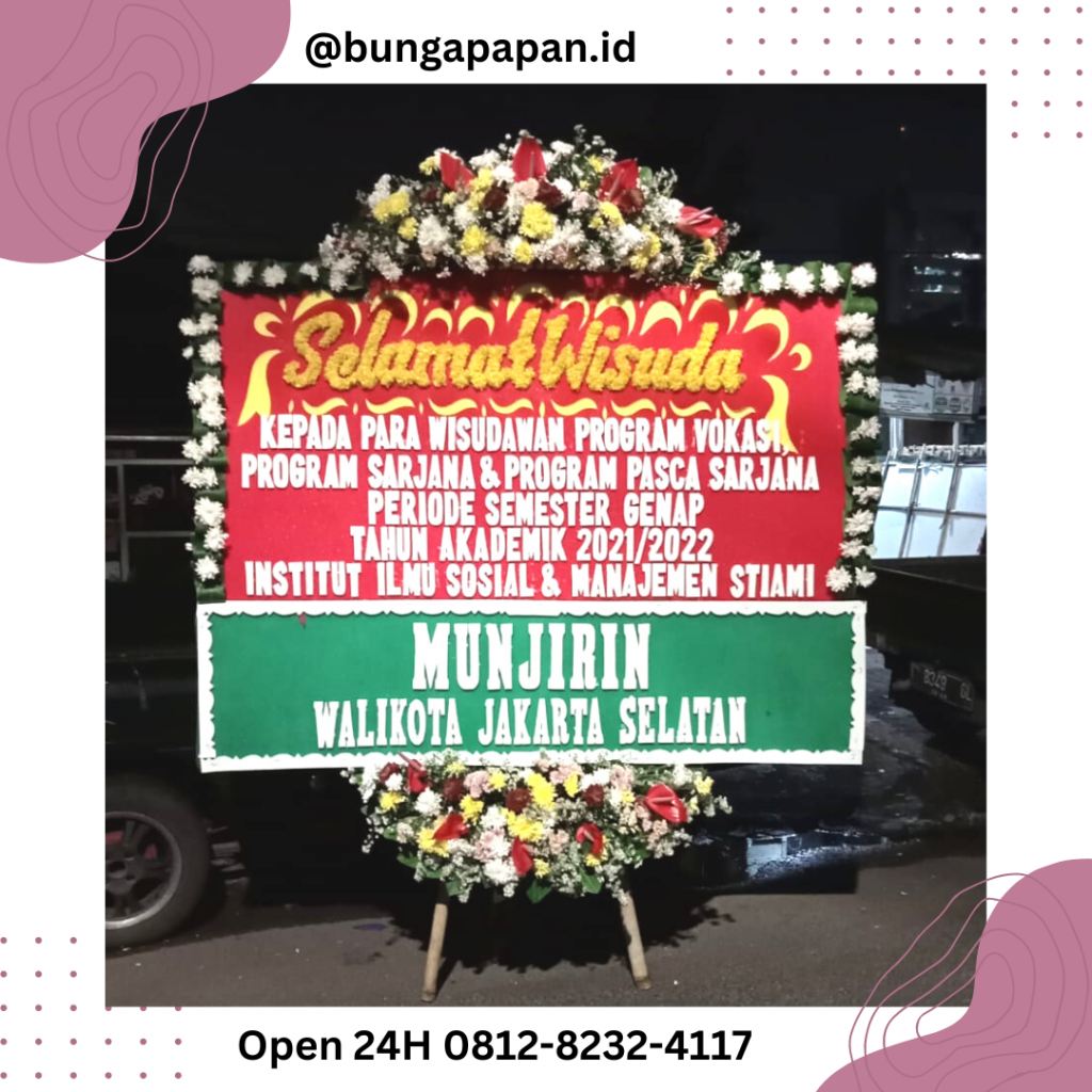 Bunga Papan Selamat Wisuda – BPSW490 – Toko Bunga Papan Online Duka ...